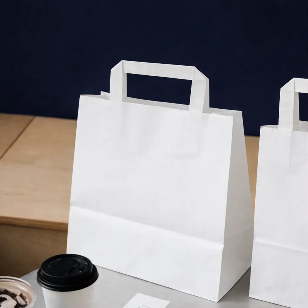 SOS Take Away Paper Carrier Bags | Carrier Bag Shop