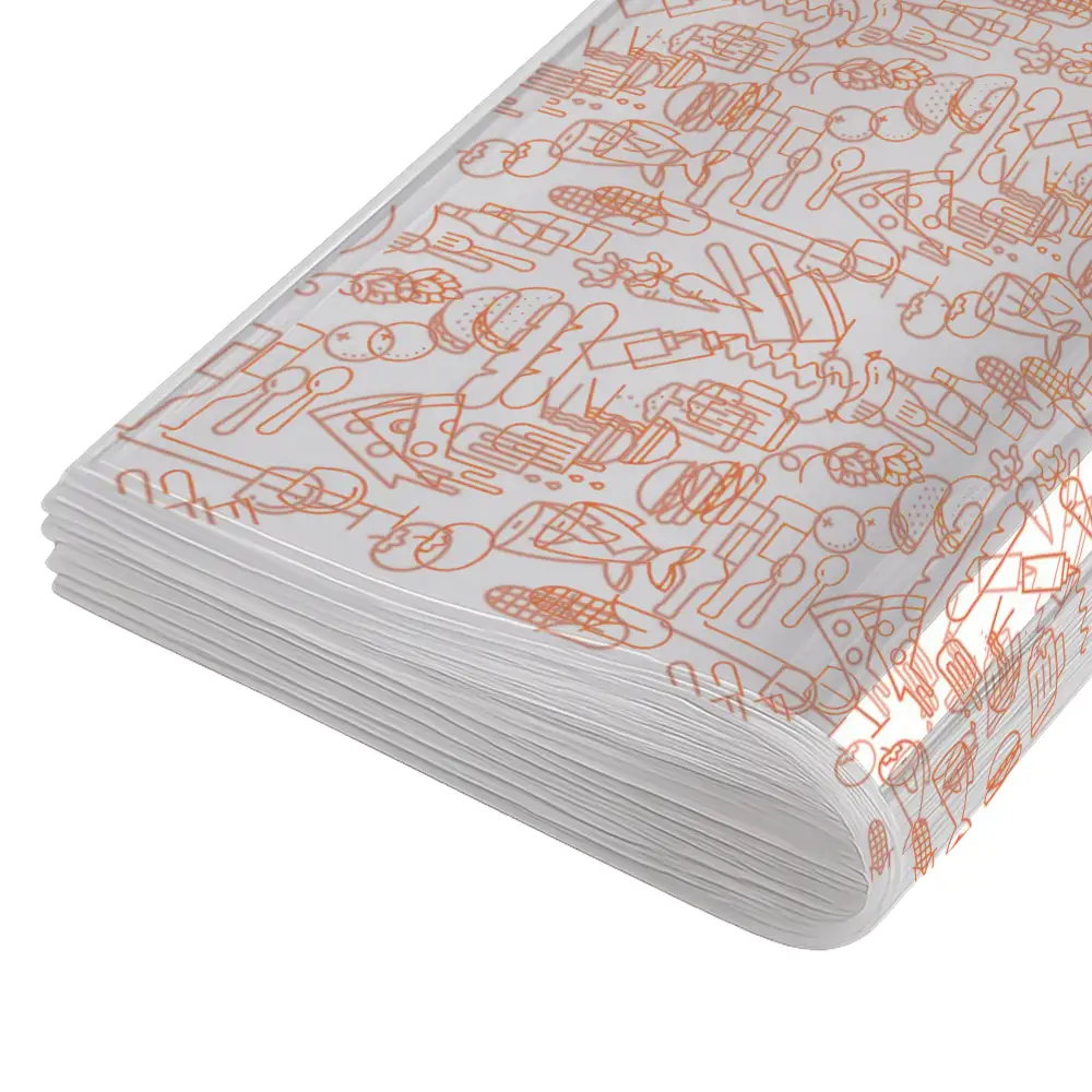 Printed Cellophane Food Sheets | Printed Wrapping Paper